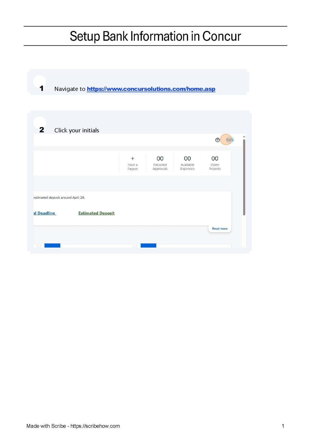 Reimbursements - SSG For Me